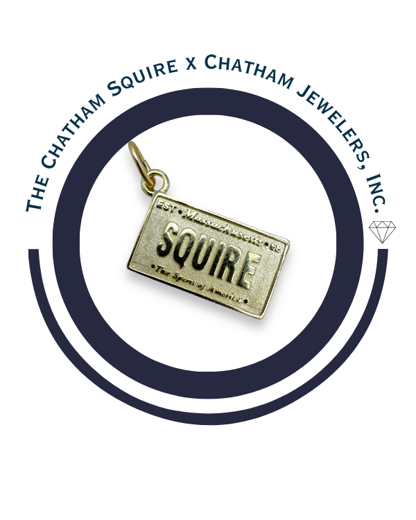 SQUIRE License Plate Charm – CJ Inc.